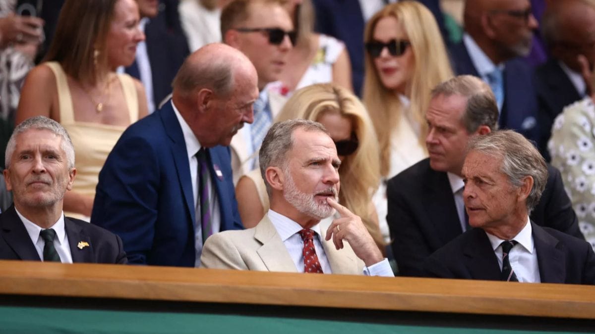 El rey Felipe y su divertido truco viral en Wimbledon - CONGRESODIARIO