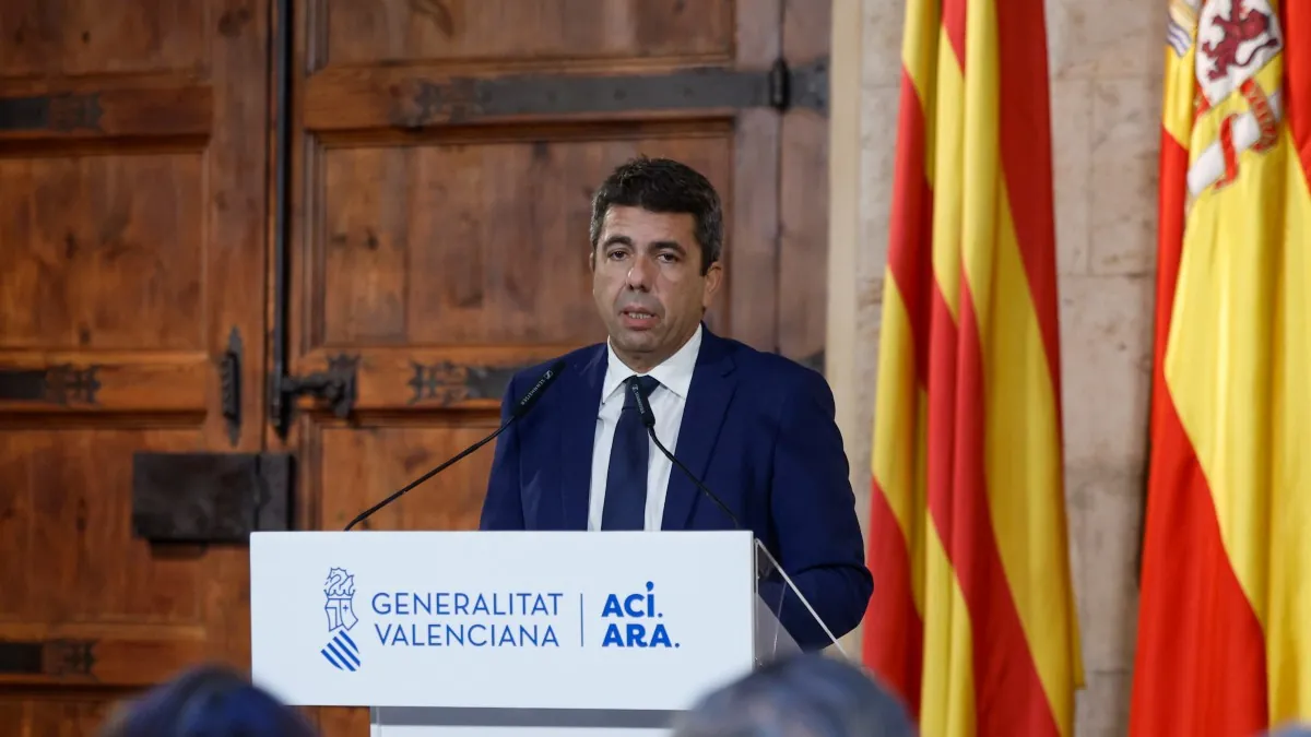 Dimisión de Mazón tras la dana y reproche a Sánchez - CONGRESODIARIO