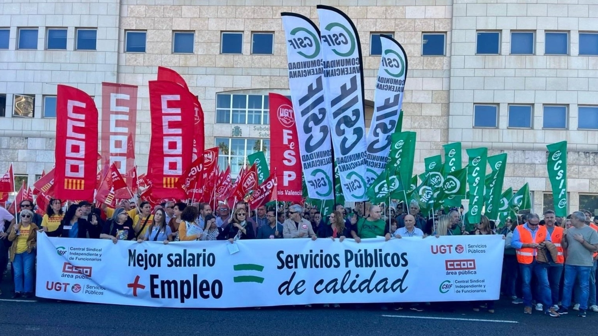 Gobierno y sindicatos pactan 11% subida salarial funcionarios 2025-2028 ...