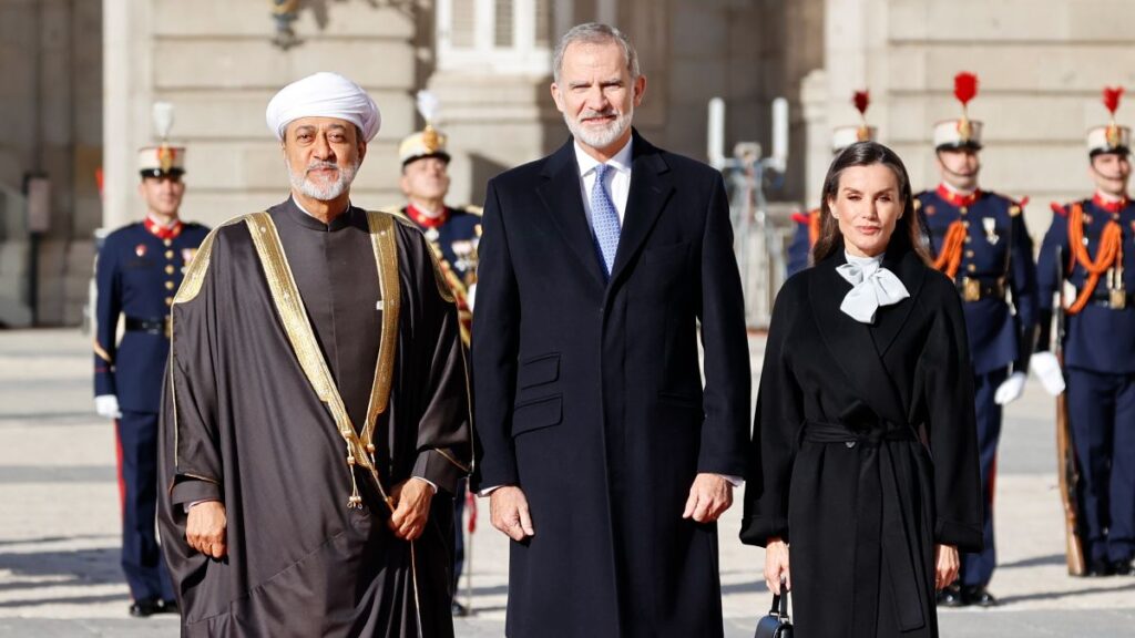 Sultán de Omán Haitham bin Tariq visita de Estado en Madrid ...